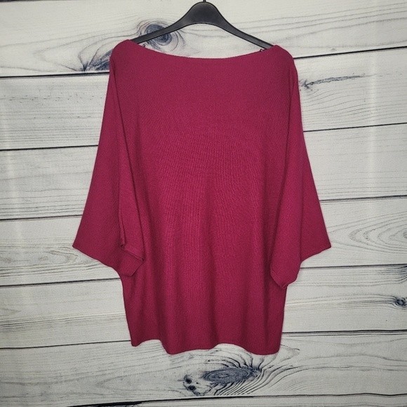 Cynthia Rowley | Sweaters | Cynthia Rowley Magenta Merino Wool Pullover ...